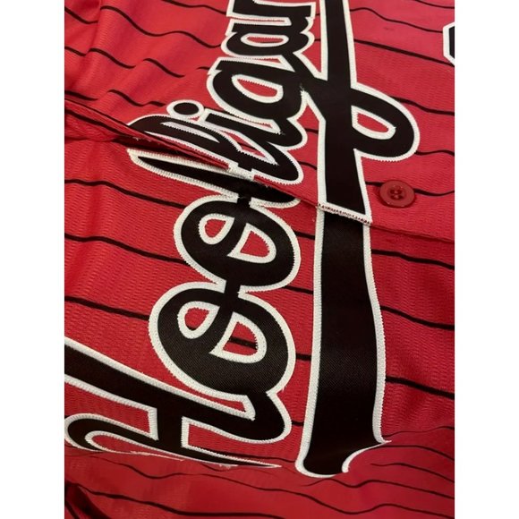 Unbranded | Shirts | Bruno Mars 24k Hooligans Pinstripe Baseball Jersey ...